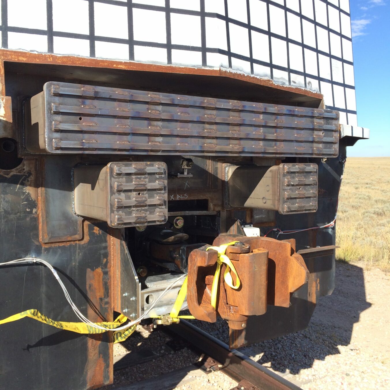 Technical Support for Crashworthy F40 Locomotive Test