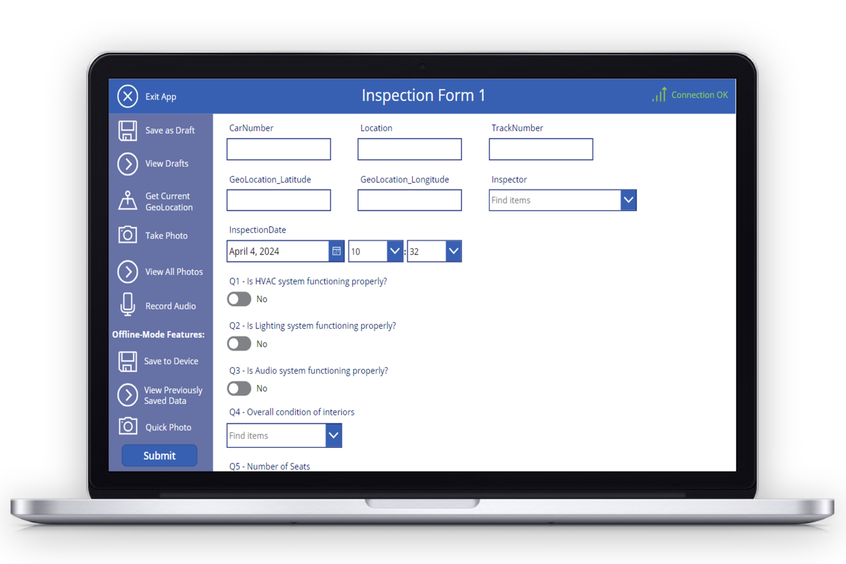 PowerApps – Inspection Digital Solution - SYSTRA Canada