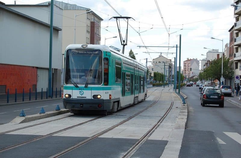 Site de maintenance et de remisage du Tramway 1 à Montreuil - France