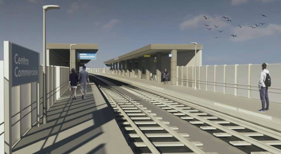 Tratta Napoli-Cancello della ferrovia ad alta velocità Napoli-Bari - Italia Tratta Napoli-Cancello della ferrovia ad alta velocità Napoli-Bari - Italia