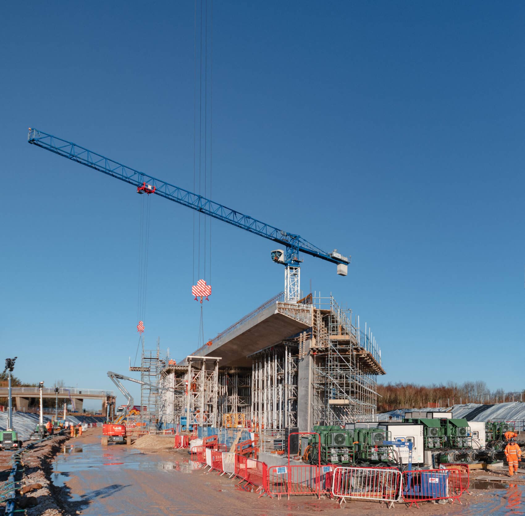 HS2 Marston Box Bridge Slide - Case Study - SYSTRA UK