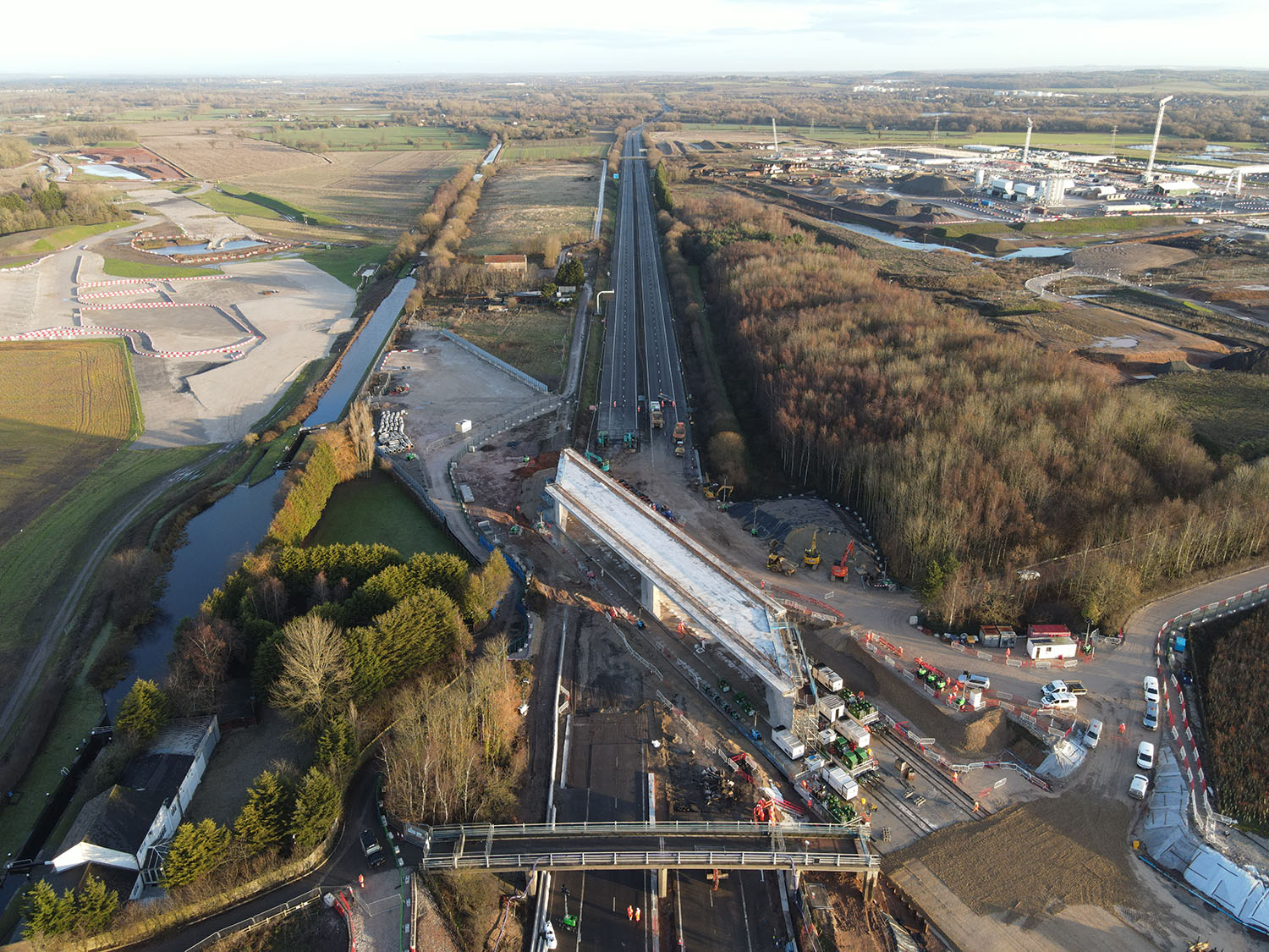 HS2 Marston Box Bridge Slide - Case Study - SYSTRA UK