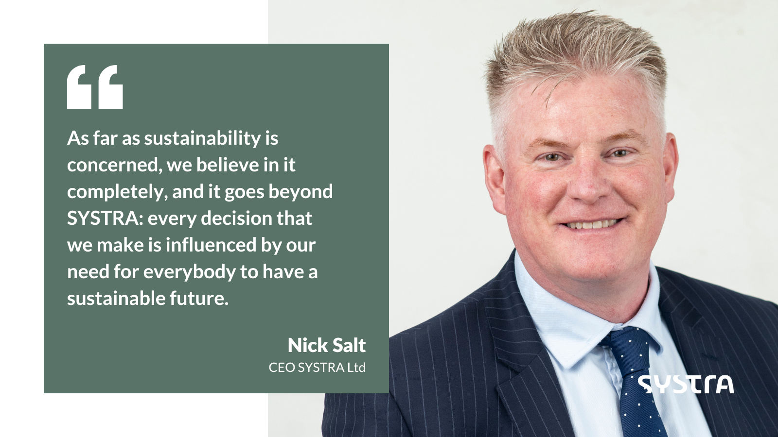 SYSTRA publishes its Sustainability Report 2023 - SYSTRA UK