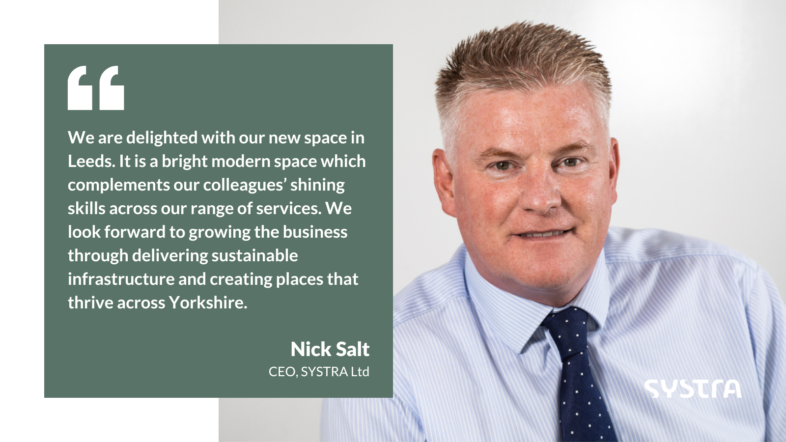 SYSTRA signals significant growth with Leeds office move - SYSTRA UK