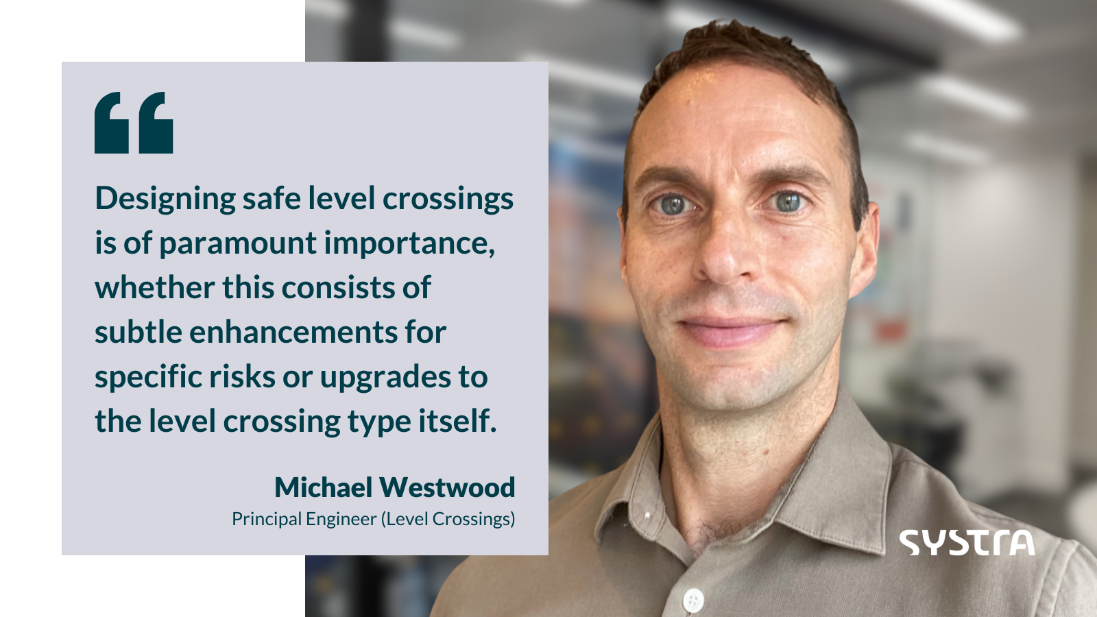 Level crossing safety: risk perception and the importance of design ...