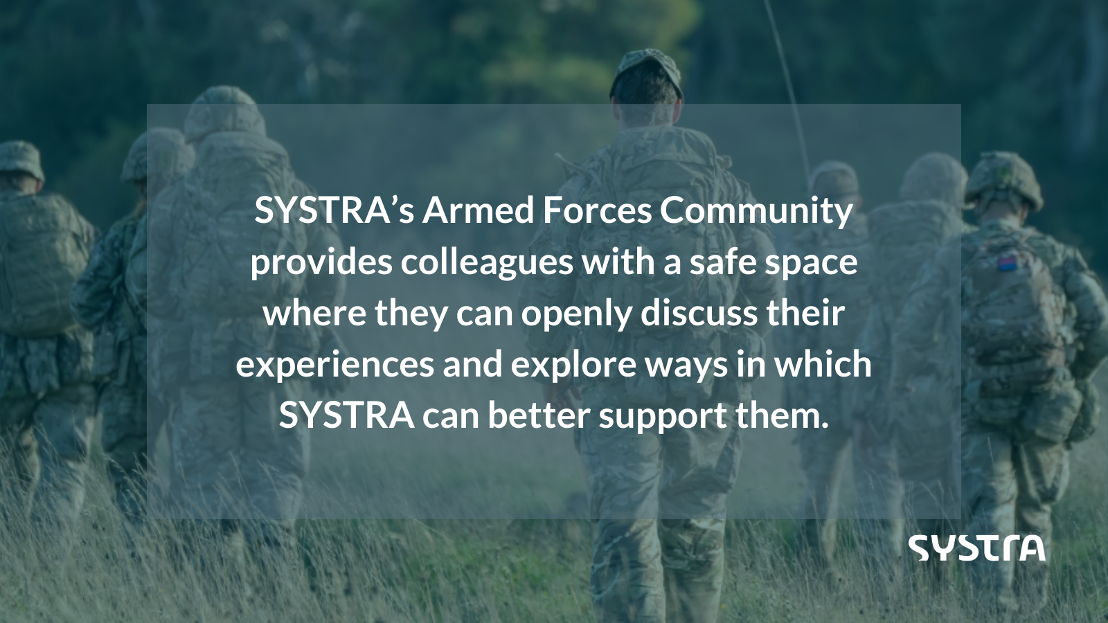SYSTRA Ltd supports their Armed Forces community - SYSTRA UK