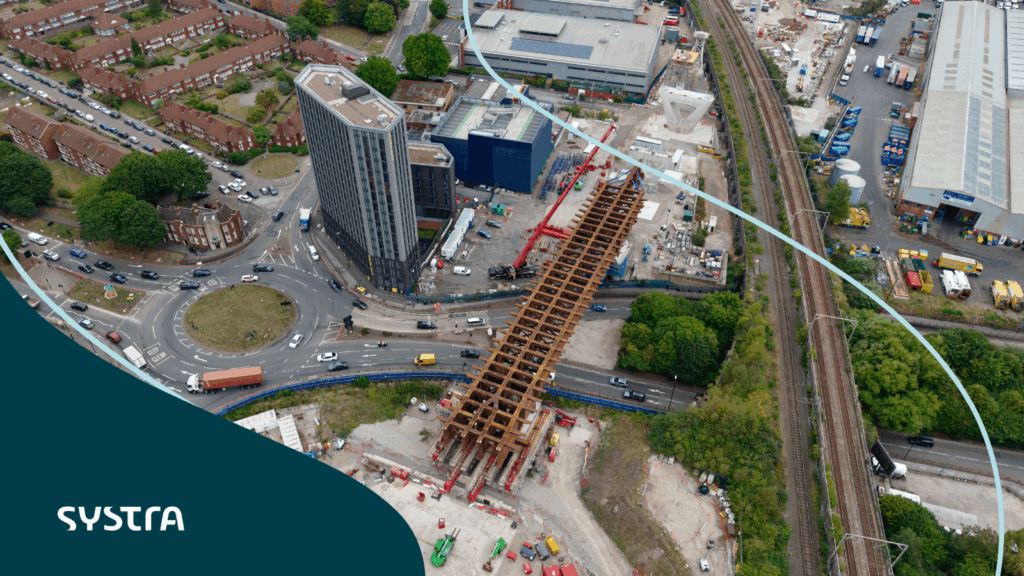 Huge Mott MacDonald SYSTRA Design Joint Venture (DJV) designed bridge ...