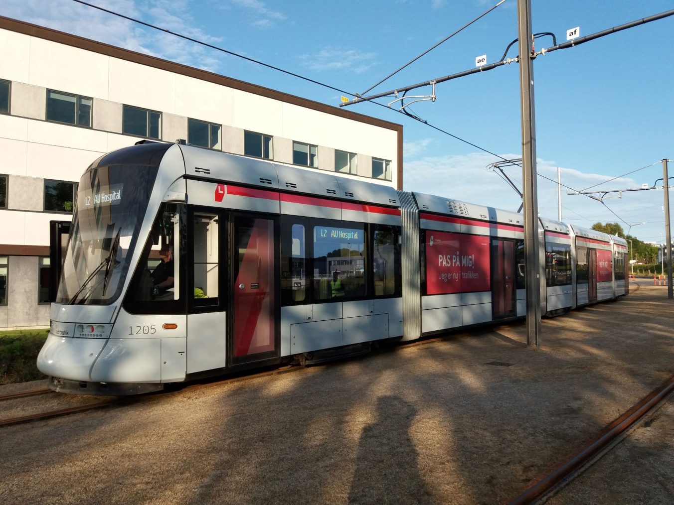 Métro léger d’Aarhus - Danemark - Groupe