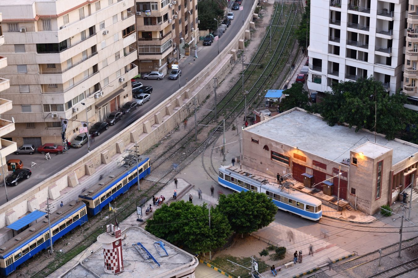 Alexandria Raml Tramway - Egypt - Group